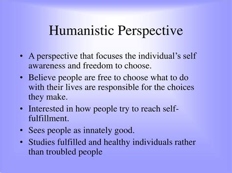 Ppt Humanistic Perspective Powerpoint Presentation Free Download Id353692 Ppt Humanistic Perspective Powerpoint Presentation Free Download Id353692
