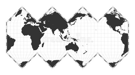 Vector World Map Stock Vector Illustration Of Line 268179670