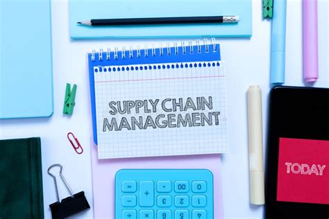 Inspiration Showing Sign Supply Chain Management Business Approach Aspects Of Modern Smart