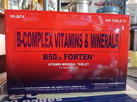 B50 B Complex Para S Alagang Manok Sol Per 10 Pcs Lazada Ph