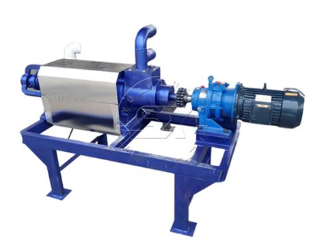Screw Extrusion Solid Liquid Separator Machine Bio Pellet Fertilizer
