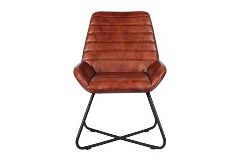 Brown Leather Accent Chair Living Spaces Furniture Leather Accent