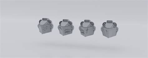 🪖 Silvery Thick Knights Helmet Bits・free 3d File For ・cults