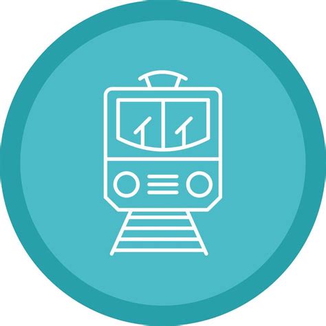 Train Line Multi Circle Icon 42966474 Vector Art At Vecteezy