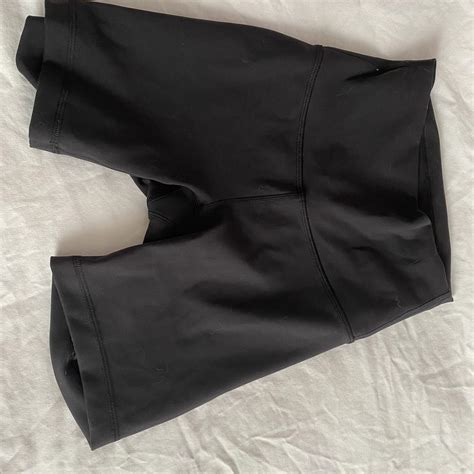 Black Lulu Lemon Shorts Size 2 Lululemon Shorts Depop