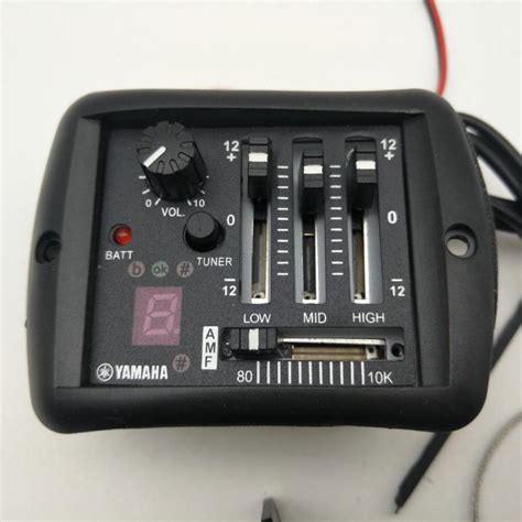 Yamaha Acoustic Guitar Pickups Eq Tuner Piezo Pickup Equalizer System