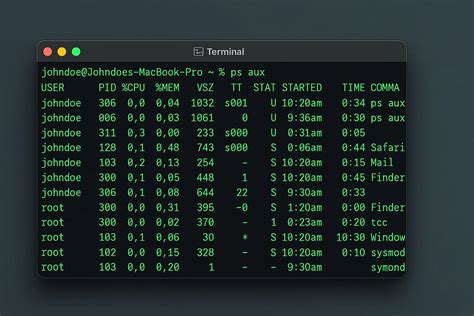 Mastering Macos Process Management Ps Kill And Launchctl Command Mastering Macos Process Management Ps Kill And Launchctl Command