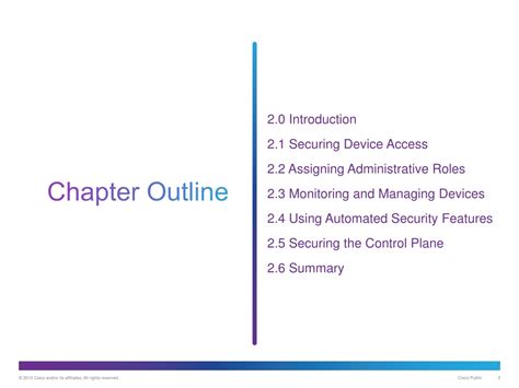 Ppt Chapter 2 Securing Network Devices Powerpoint Presentation Free