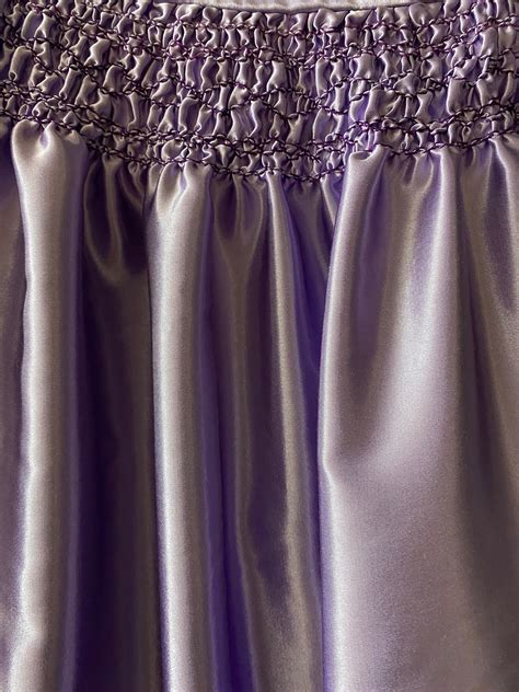 Flannel Backed Satin Nightgown Etsy