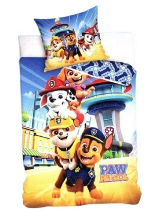 POŚCIEL BAWEŁNIANA x cm PSI PATROL PAW Cena Opinie Komplety pościeli