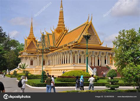 Royal Palace Silver Pagoda Phnom Penh Cambodia Stock Editorial Photo