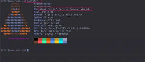 How To Install Almalinux On Hetzner Root Server Computingforgeeks