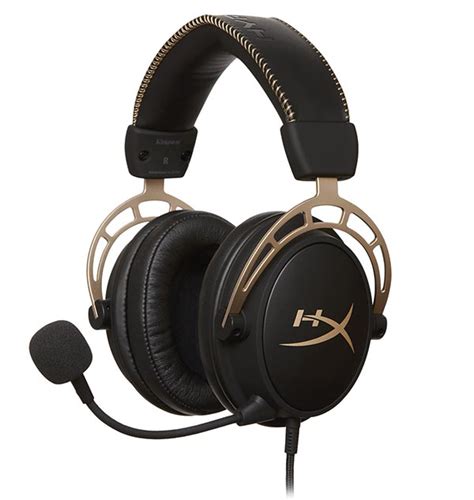 «Золотая версия гарнитуры Hyperx Cloud Alpha поступила в продажу