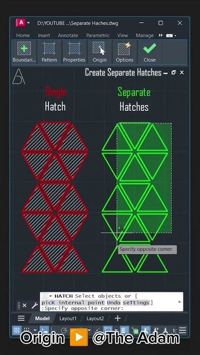 Gambar Hatch Belajarautocad Ars Belajarautocadpemula Tutorial Youtube
