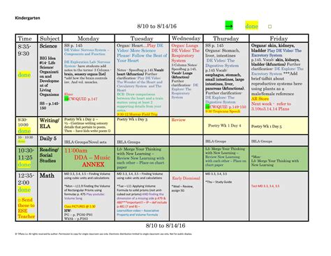 Kindergarten Lesson Plan Template Best Of Kindergarten Lesson Plan Tem