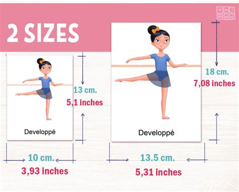 Ballet Positions Printable Flash Cards