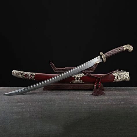 Hanyue Qing Dynasty Dao Pattern Steel Tempered