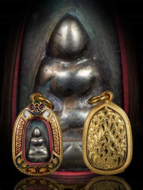 พระเมฆสิทธิ์หลวงพ่อทับ วัดอนงคาราม จ กรุงเทพ พร้อมตลับทองลงยาสีหนัก1บาท เว็บ