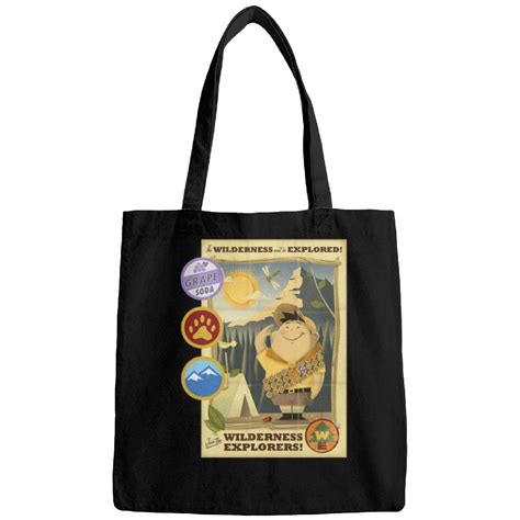 Disney Pixar Up Russell The Wilderness Must Be Explored Card Bags Id