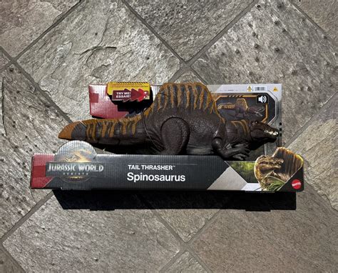 Mattel Jurassic World Rebirth Tail Thrasher Spinosaurus New Sealed Ships Today Ebay