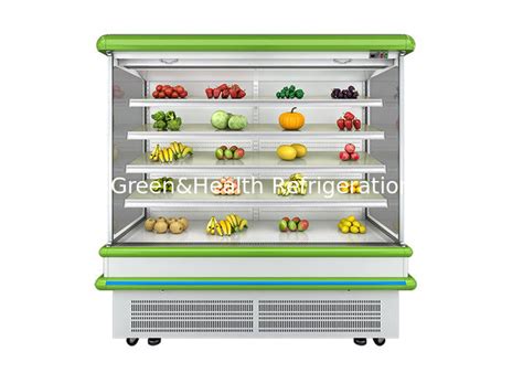 R404a Multi Deck Fridge Large Beverage Cooling Supermarket Display Cabinet