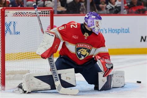 Sergei Bobrovsky Sam Reinhart Carry Panthers To 1 0 Win Over Devils