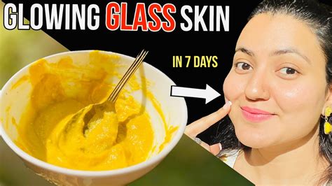 7 Days GLASS SKIN CHALLENGE Get Glowing Flawless Skin Naturally In