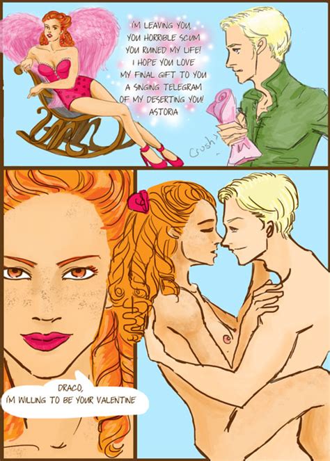 Rule 34 Draco Malfoy Ginny Weasley Harry Potter Karasu Hime Nipples