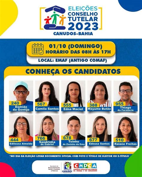 Eleição Para Os Membros Do Conselho Tutelar Acontece No Dia 1° De