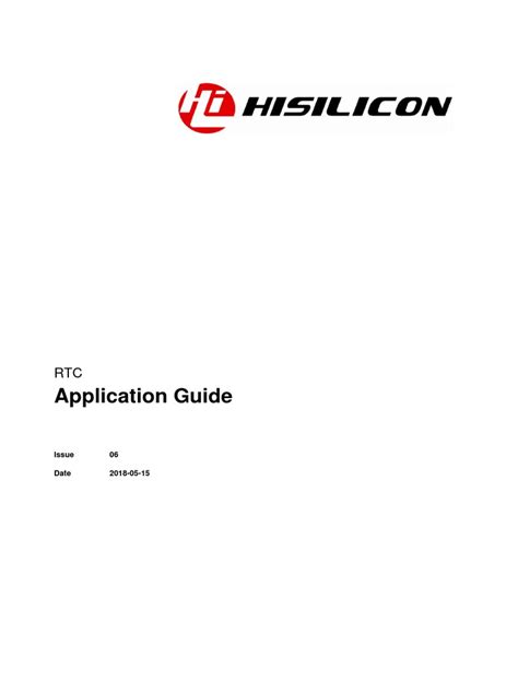 Rtc Application Guide Pdf Electronic Oscillator Capacitor