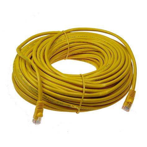 NTW Cat Snagless Unshielded UTP Network Patch Cable Yellow