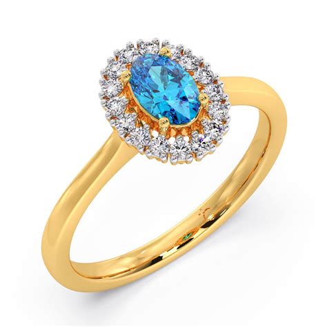 Sparkling Dilara Diamond And Gemstone Ring For Under 30k Candere By