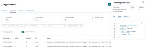 View Messages Using Control Center Legacy For Confluent Platform