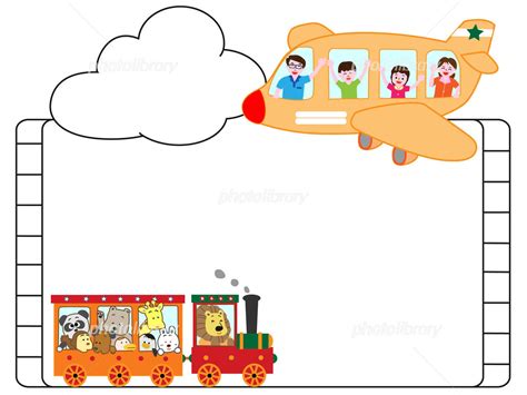 乗り物のタイトルフレーム イラスト素材 4943175 フォトライブラリー Photolibrary