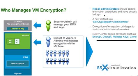 vmware vsphere 6 5 vm encryption details esx virtualization