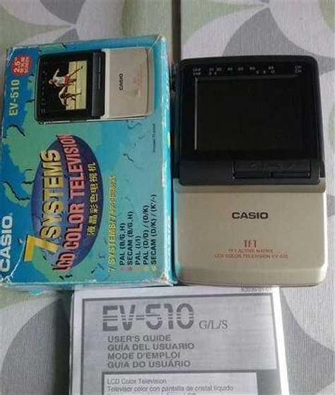 Телевизор новый карманный Casio Ev 510 Festima Ru частные объявления