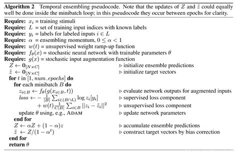 内涵：半监督学习之temporal Ensembling For Semi Supervised Learning Csdn博客