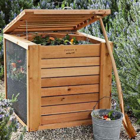 Cedar Wood Compost Bins
