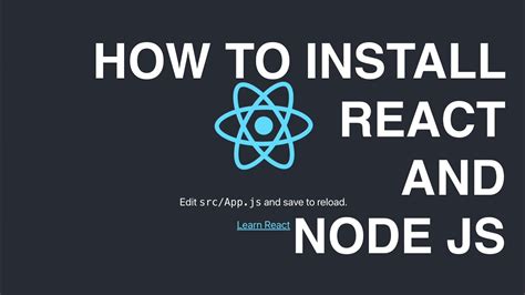 03 installing node react youtube