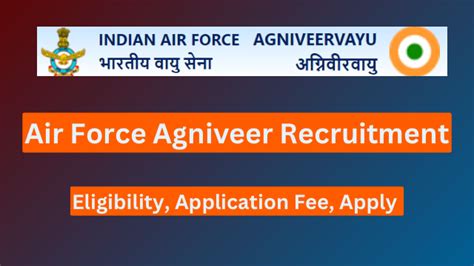 Air Force Agniveer Recruitment 2024 Apply Now Ojas Club