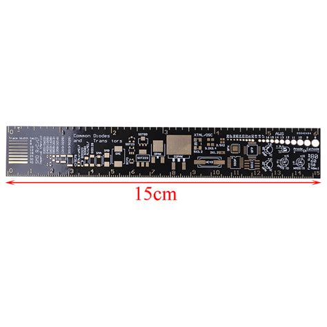 Pcb Ruler For Electronic Engineers For Geeks Makers For Arduino Fans