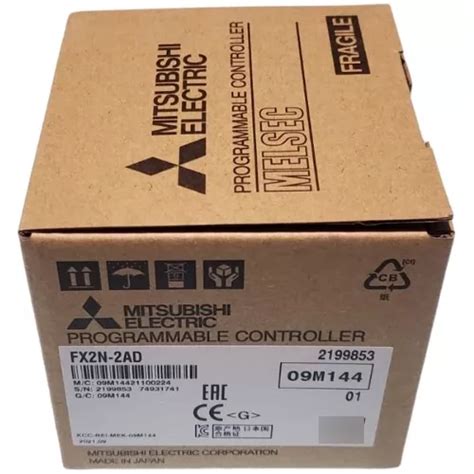 fx2n 2ad input module for plc mtsbshi vmz corporation