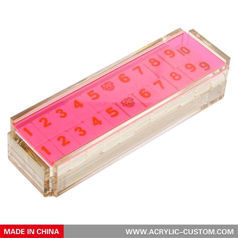 Rummikub Game Rummy Tile Game Acrylic Set