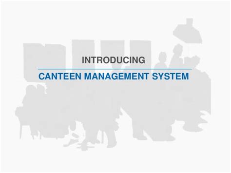 Canteen Management System Project Report Weswindow