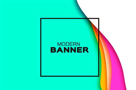 종이와 3d 추상 배경 잘라 모양 터널 프리 웨이브 배경 계층 현대 배너입니다 그림자 상자입니다 비즈니스 프레 젠 테이 션