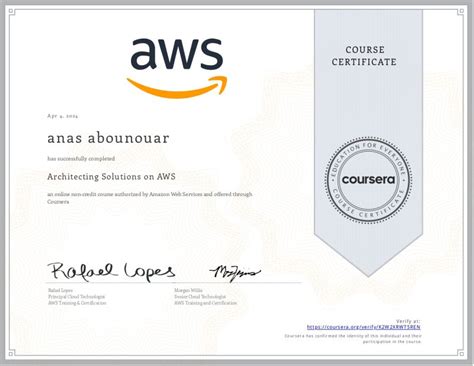 anas abounouar on linkedin i m happy to share that i ve obtained a new certification architecting…