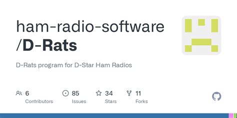 Github Ham Radio Softwared Rats D Rats Program For D Star Ham Radios