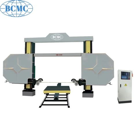 Samrt 5 Axis CNC Diamond Wire Saw Block Cutting And Profiling Machine