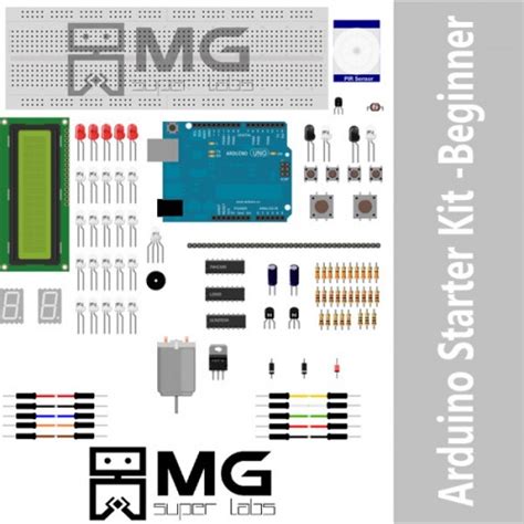 Arduino Starter Kit Beginners With Original Arduino Board At MG Super Labs India