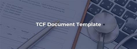 Tcf Document Template For Efficient Data Management